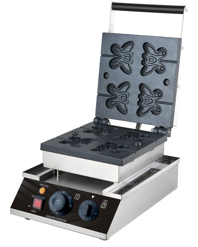 Buy OMAJ (BFWM4) Butterfly Shape Waffle Maker in the KSA