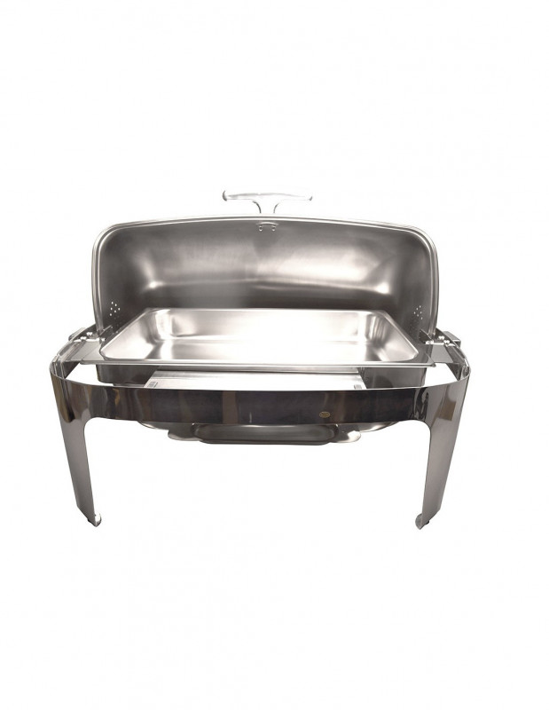 Buy American Metalcraft Rectangular Adagio Silver-Handled Chafer in the KSA