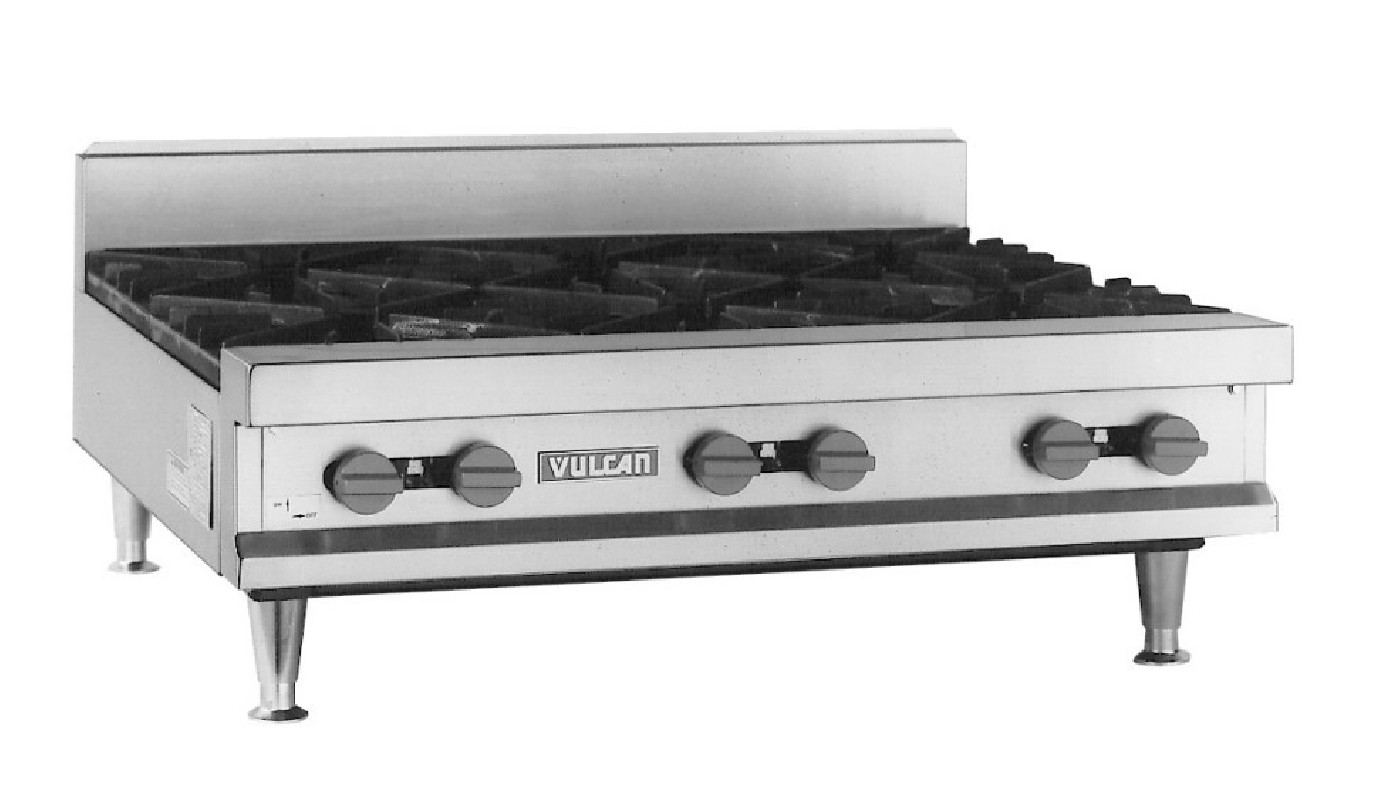 Buy Vulcan MG36-SEFBAT Gas 6 Burner 36" Countertop Range in the KSA