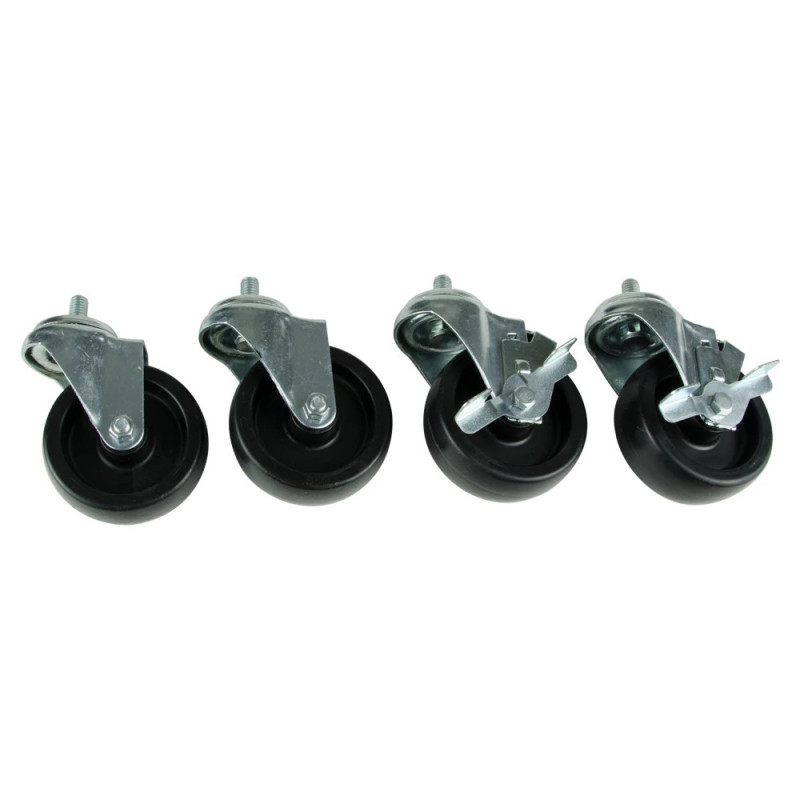 True 830277 Caster, 4", 4 Pack