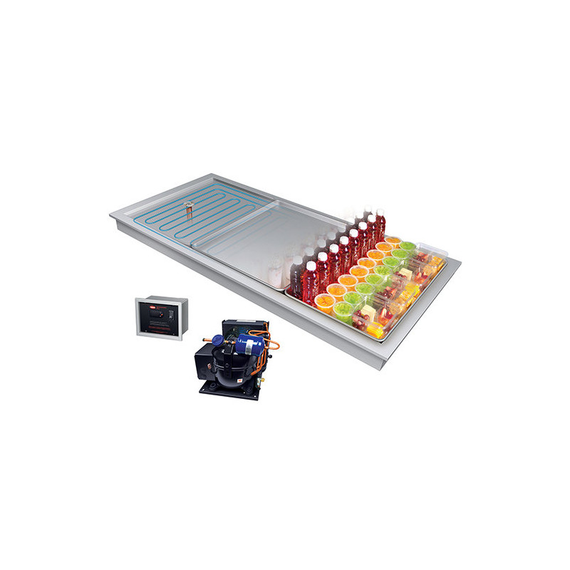 Buy Wells FT-3 Built-In Three Pan Refrigerated Frost Top in the KSA