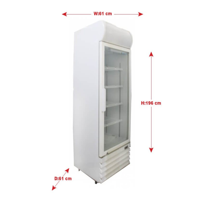 Bancool BC-400, Reach In Refrigerator - 400L