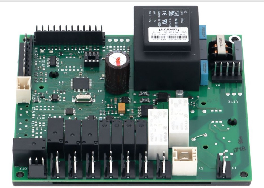 Hobart 00-897545-005, CONTROL PCB ECOMAX 32K568