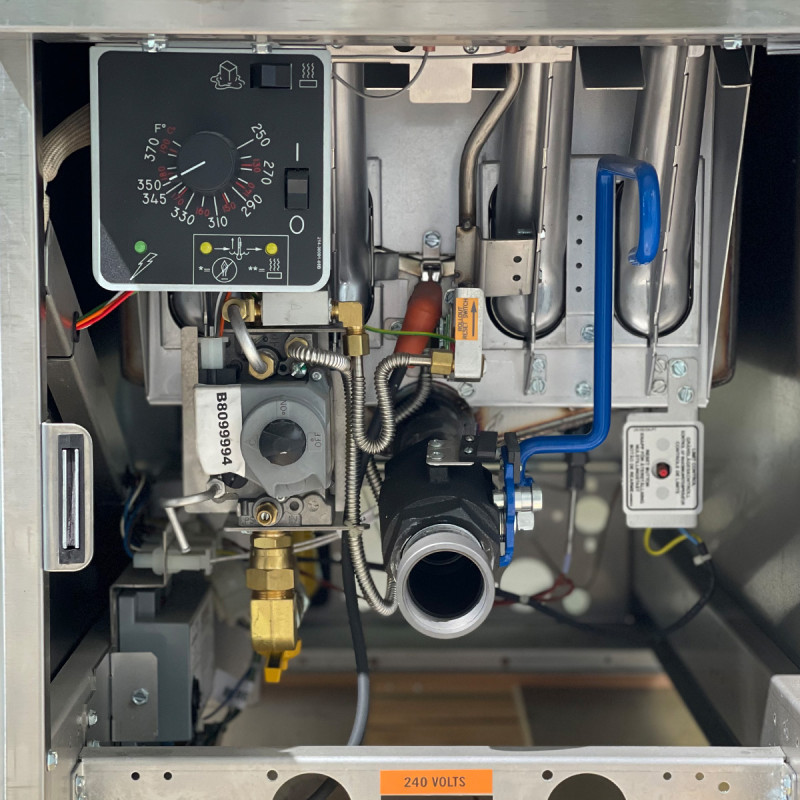 Pitco SSH55-SSTC Solstice Supreme Gas Fryer with Solid State ...