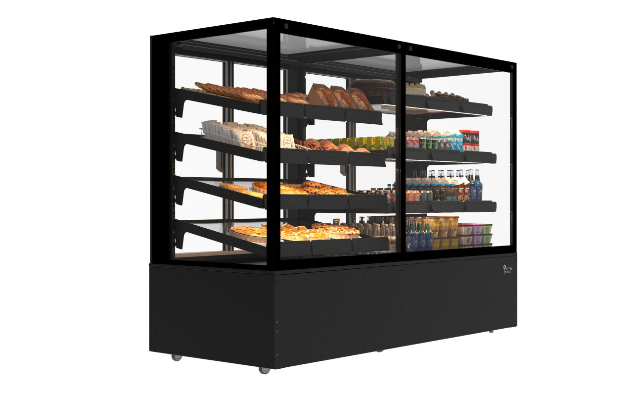 Brodan Dual Zone Display Case - Refrigerated and Ambient showcase ...