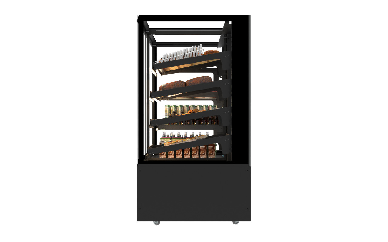 Brodan Dual Zone Display Case - Refrigerated and Ambient showcase ...