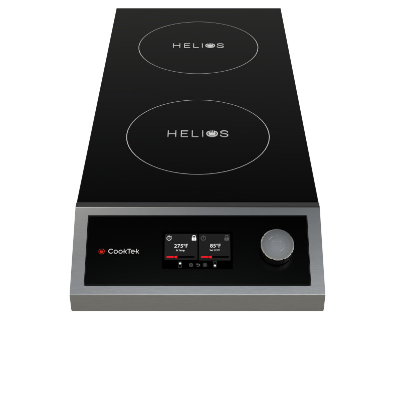 Cooktek HTF‐9500‐FB35‐1, Counter Top Double Hob Induction Cooktop