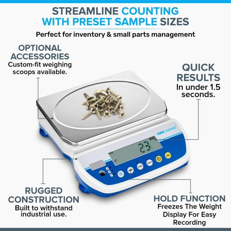 ADAM LBX 30 High-Capacity Compact Bench Scale